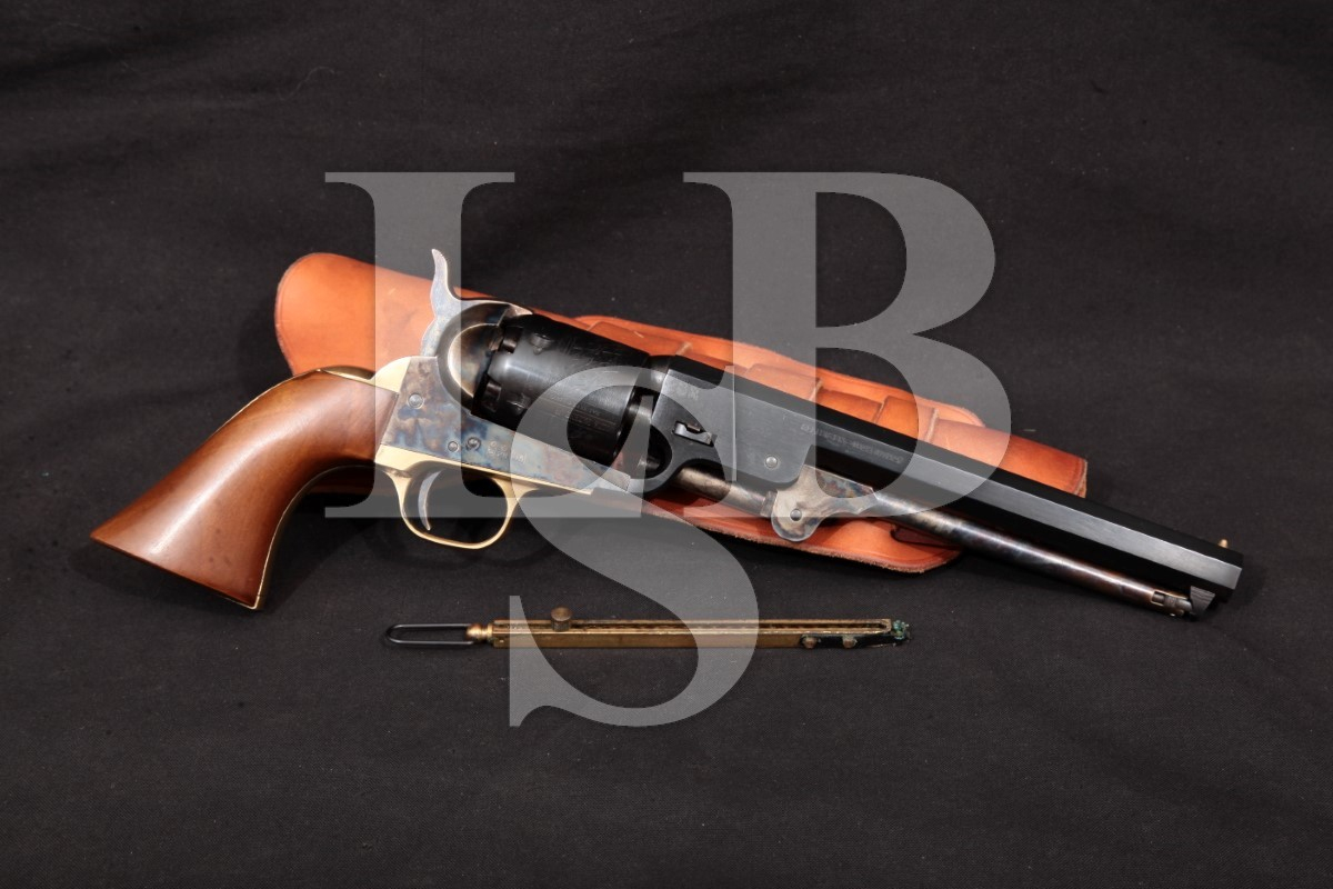 F.Lli Pietta Cabelas Colt Model 1851 Navy, Blue & Brass 7 1/2" Single ...