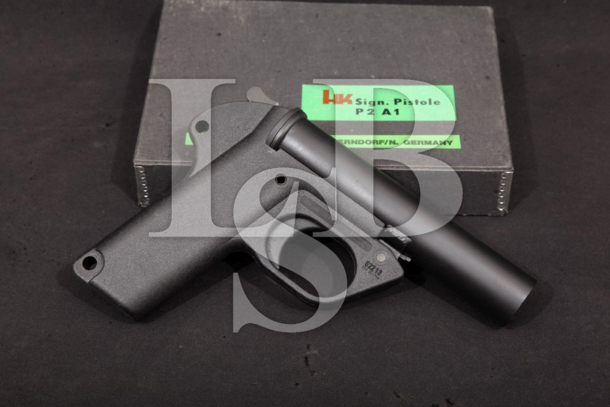 Heckler & Koch H&K Hk Model P2a1 P2-A1, Black 6" Single Action Flare ...