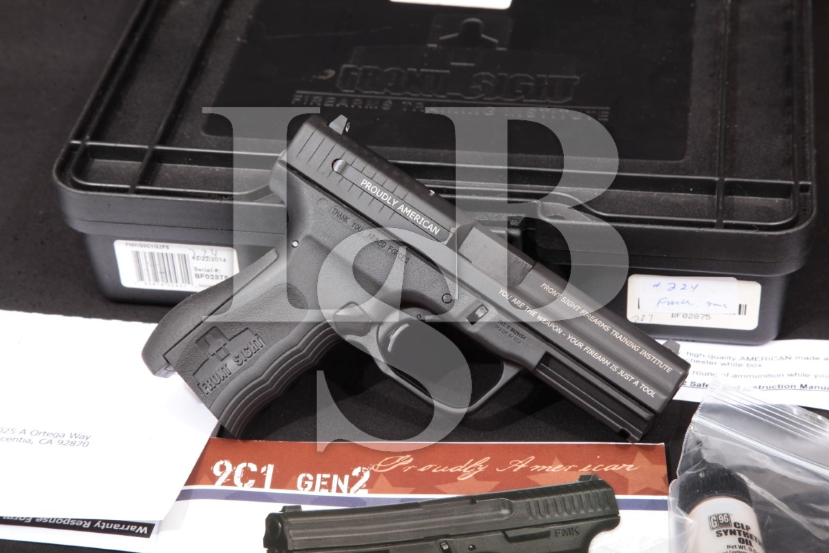 Fmk Firearms 9c1 Fs Generation 2, Black & Polymer 4 Striker Fired ...