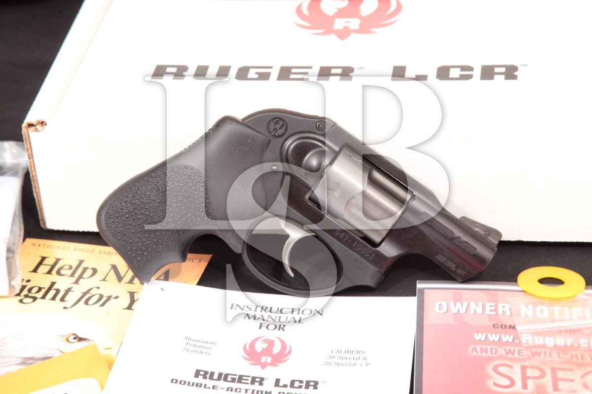 Sturm, Ruger & Co. Lcr, Matte Black & Black Polymer 1 7/8 Double Action ...