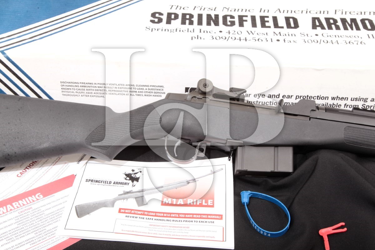 Springfield Armory M1a Scout Squad, Nm Sight, Fwd Scope Base, Box ...