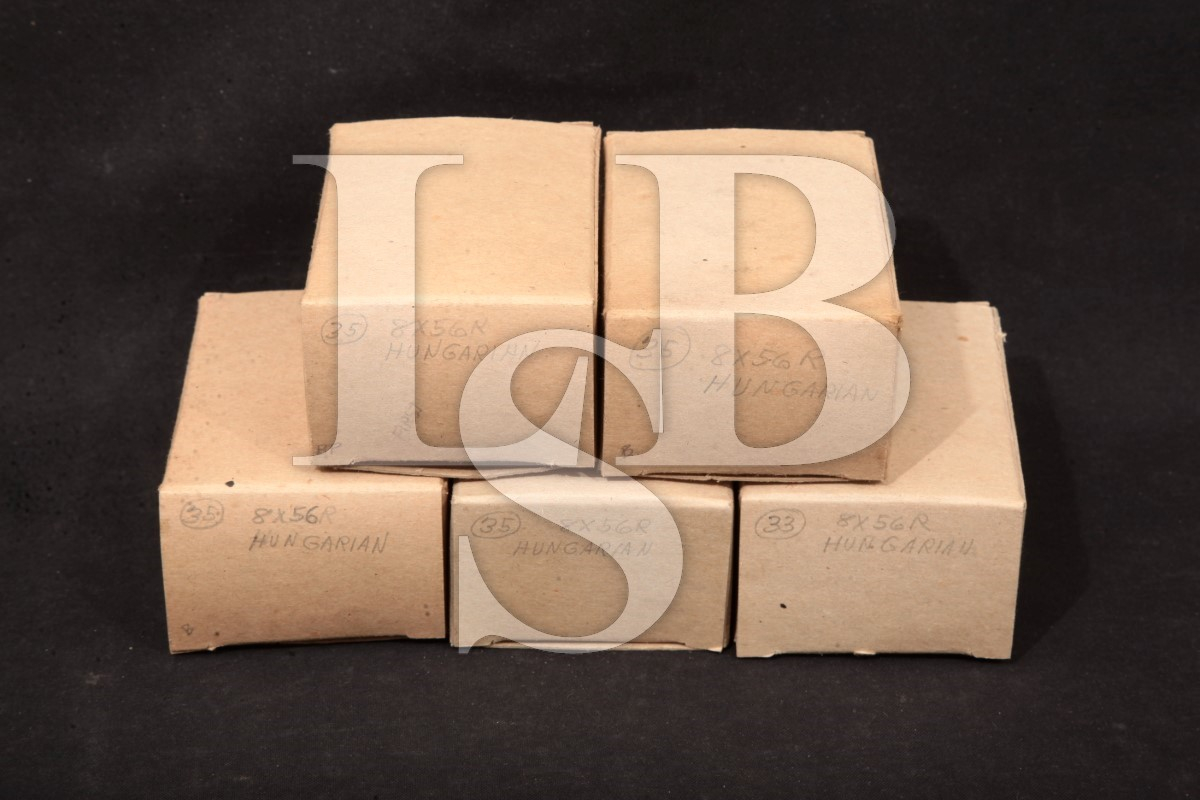 173x 8x56r Steyr/Hungarian Austrian Ammunition Fmj Steel Core Bullets ...