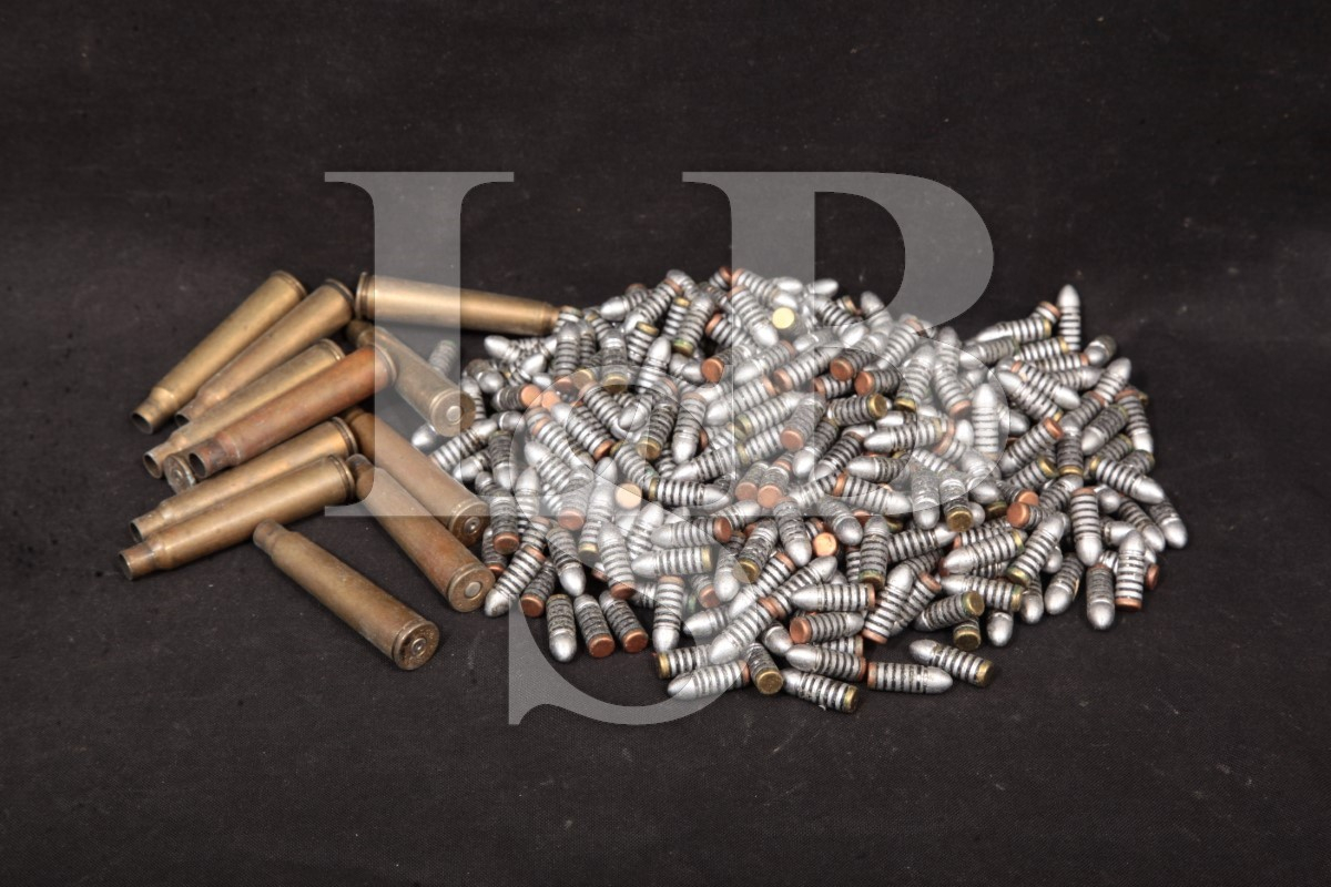 373x .280 Caliber Lead Hard Cast Bullets 120 Grain W/Gas Checks .280 ...