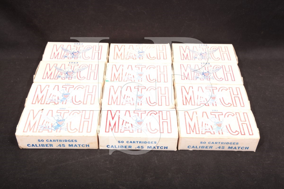 Winchester 600x .45 Auto Ball M1911 US Military Camp Perry Match ...