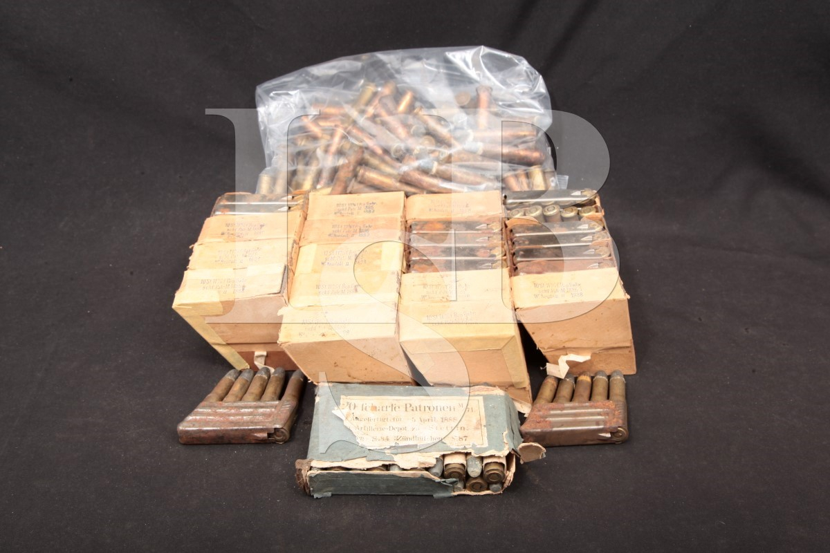 Dutch Beaumont 372x 11.15x58mmr Werndl Austrian 1888 Ammunition With ...