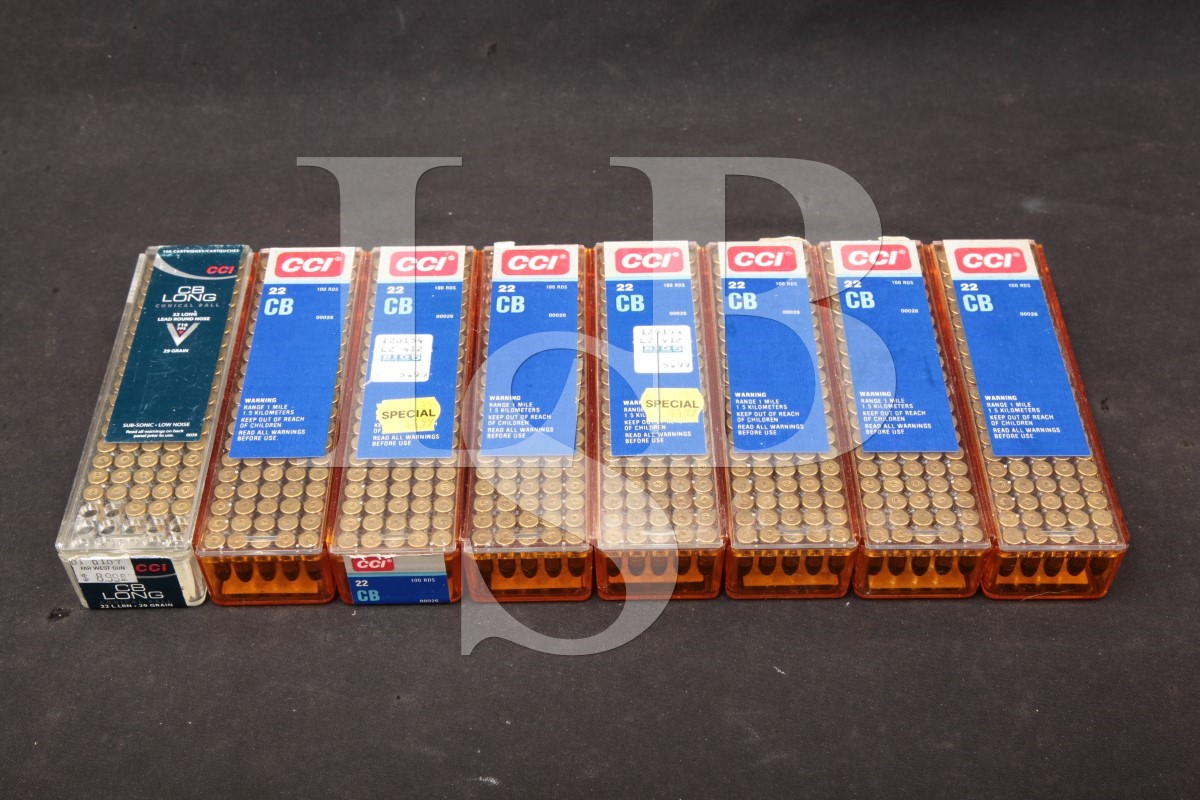 CCI Ammunition 770x .22 CB Ammunition Lead Conical Ball Sub Sonic Low ...