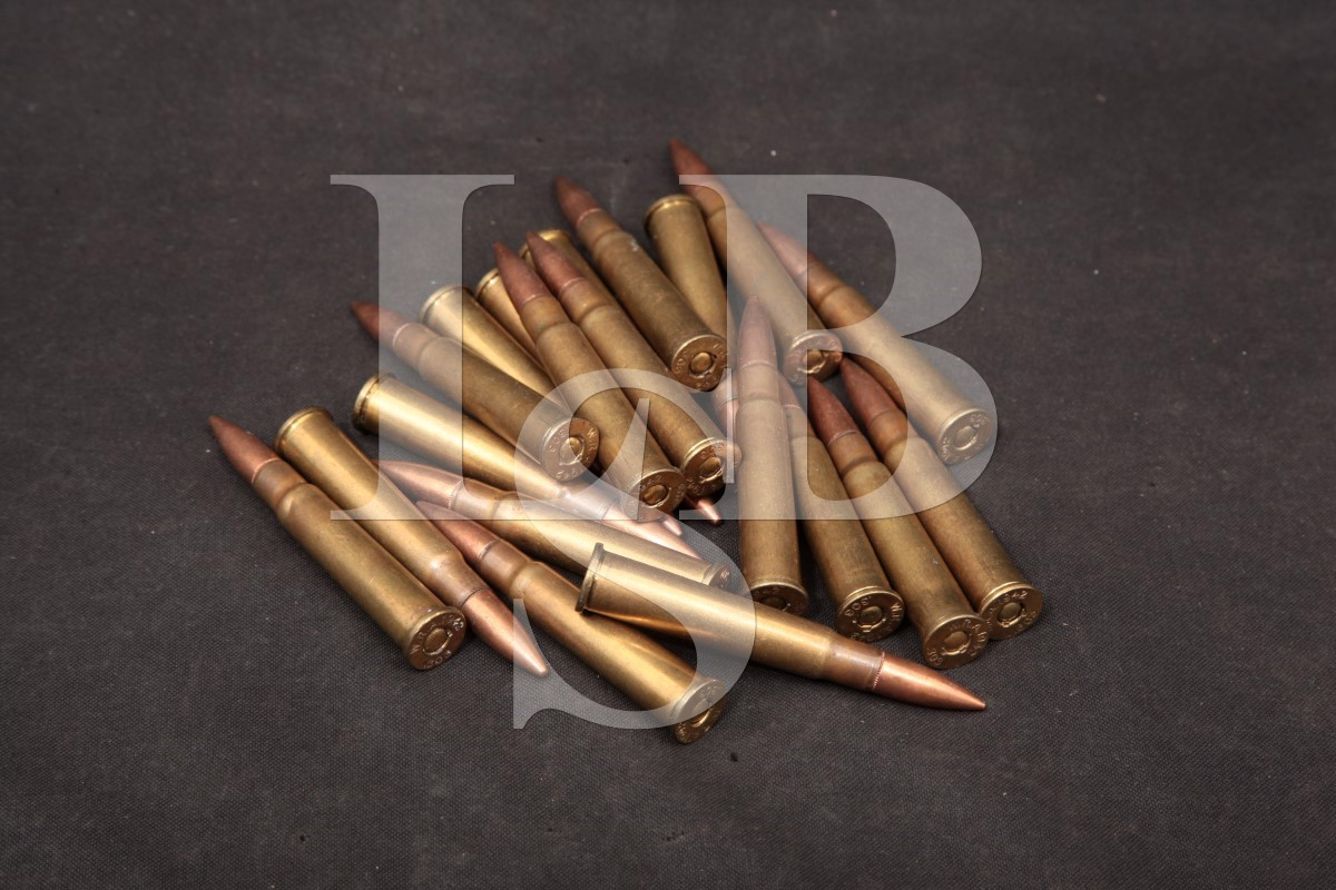 Winchester 20x Vintage WW2 .303 British Ammunition 1942 FMJ Bullets ...