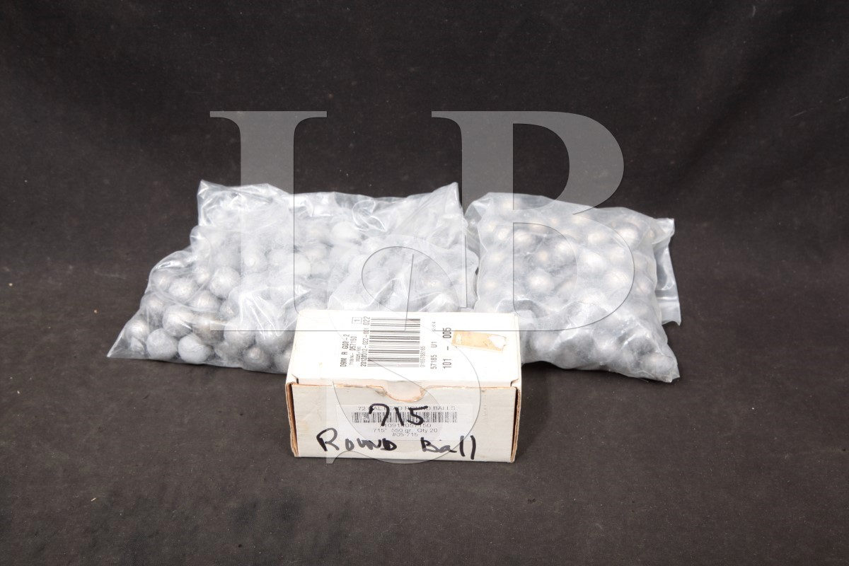 220x Mixed Lot .69-.72 Caliber Lead Round Balls .675-.715 Diameter ...