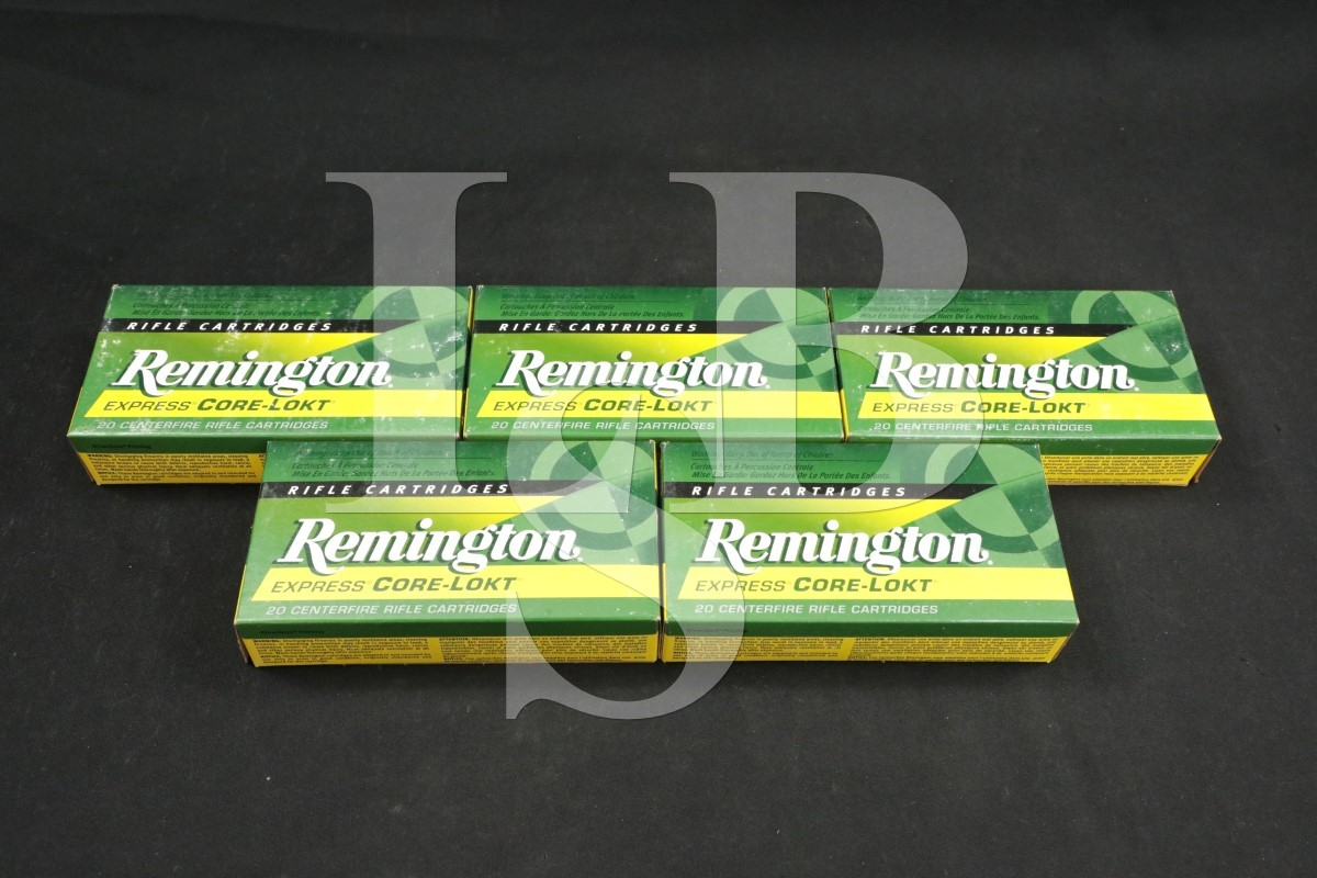 Remington 100x .308 Marlin Express Ammunition 150 Grain Core-Lokt SP ...