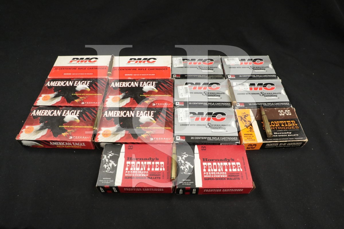 PMC Ammunition 262x .30-06 Springfield Ammunition Am. Eagle, Frontier ...