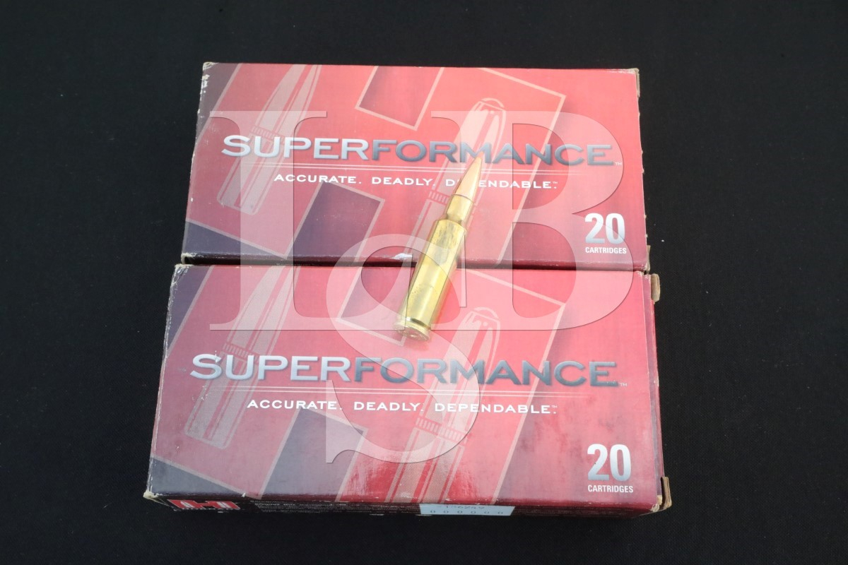 Hornady 40x .338 RCM Ammunition Superformance 225 Grain SST Bullets ...