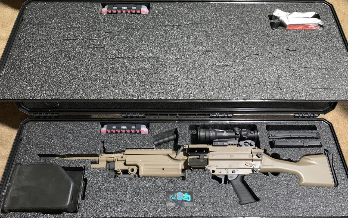 FN M249S Saw With Trijicon ACOG 5.56mm NATO 17247587 - GunAuction.com