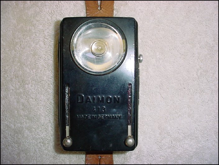 Wwii Daimon 413 German Flashlight Ww2 3 Lenses For Sale at GunAuction.com - 7127738