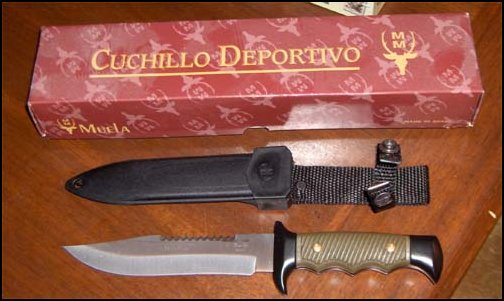 Muela Alce Commando Knife√ For Sale at GunAuction.com - 7426430
