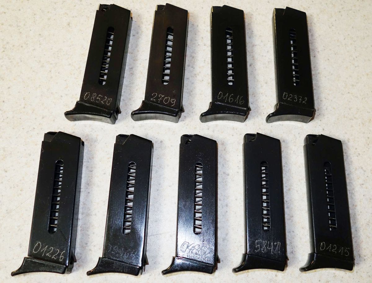 Polish P-64 magazine 1972 and up, Radom 9x18 Makarov 9mm Makarov ...