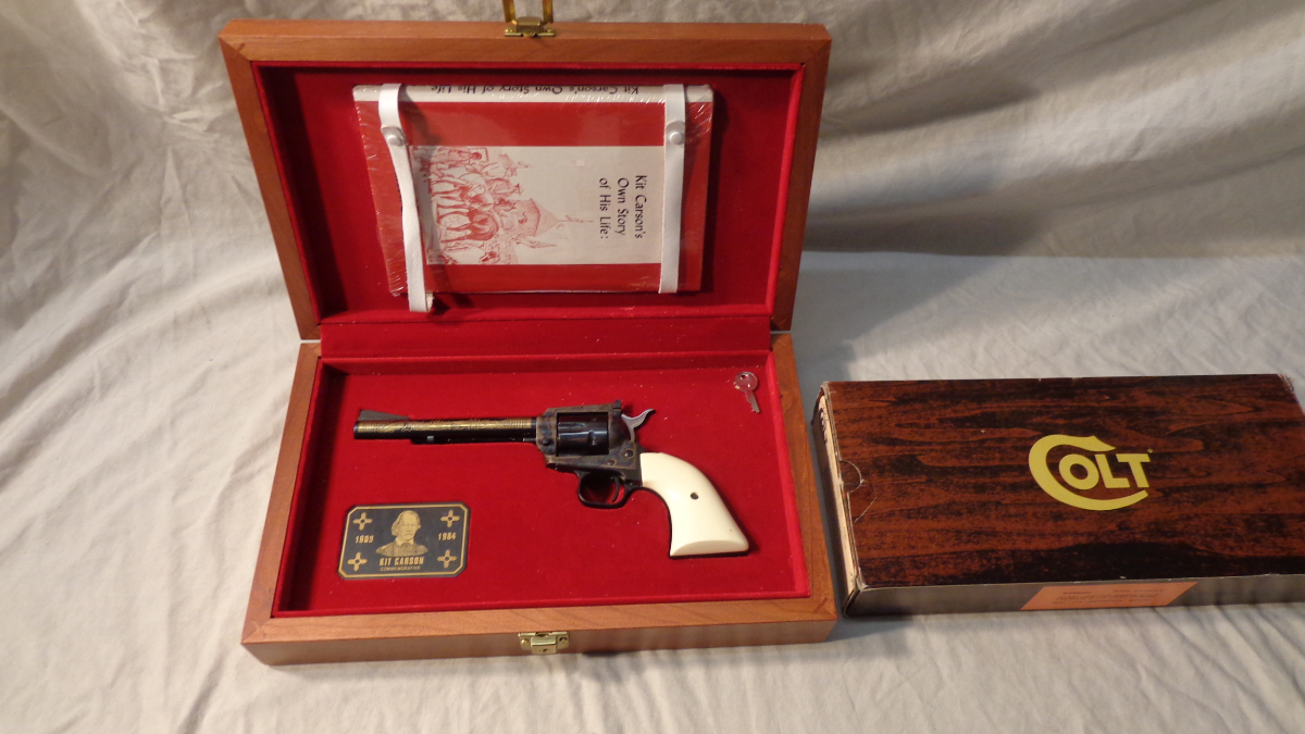Colt Kit Carson Commemorative New Frontier 16987293 - GunAuction.com