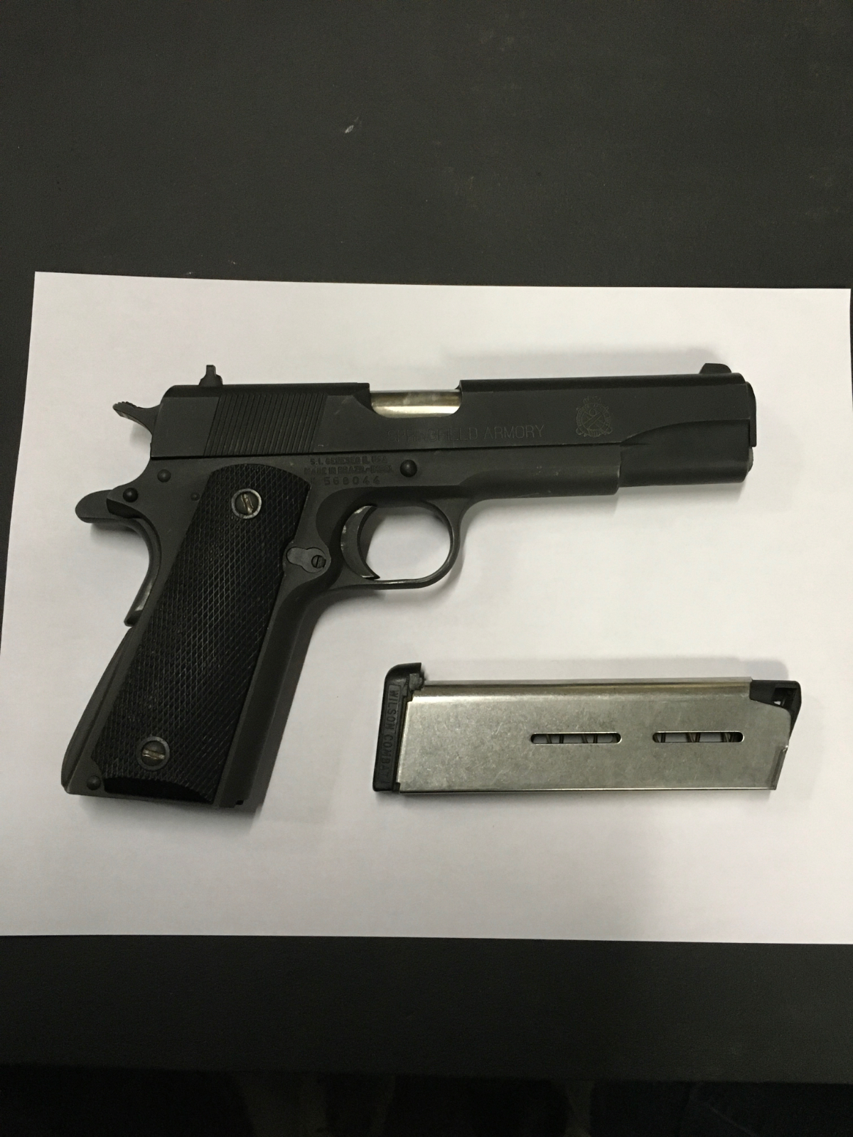 Springfield 1911 a1 simi auto .45 .45 ACP 17315174 - GunAuction.com