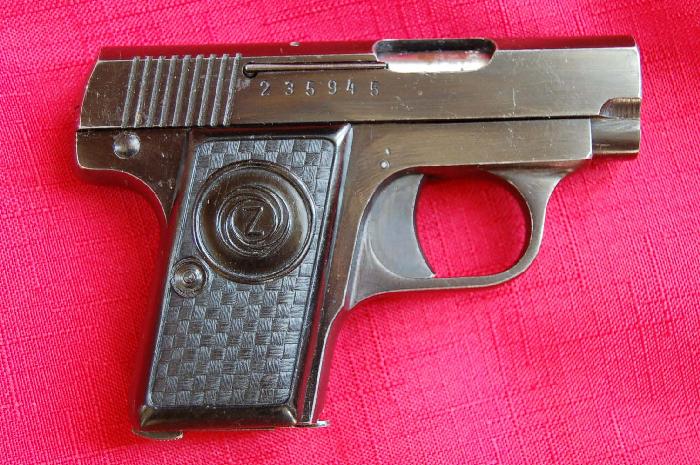 Cz Model 'Z' 6.35/25acp Pocket Semi-Auto, C&R Ok For Sale at GunAuction ...
