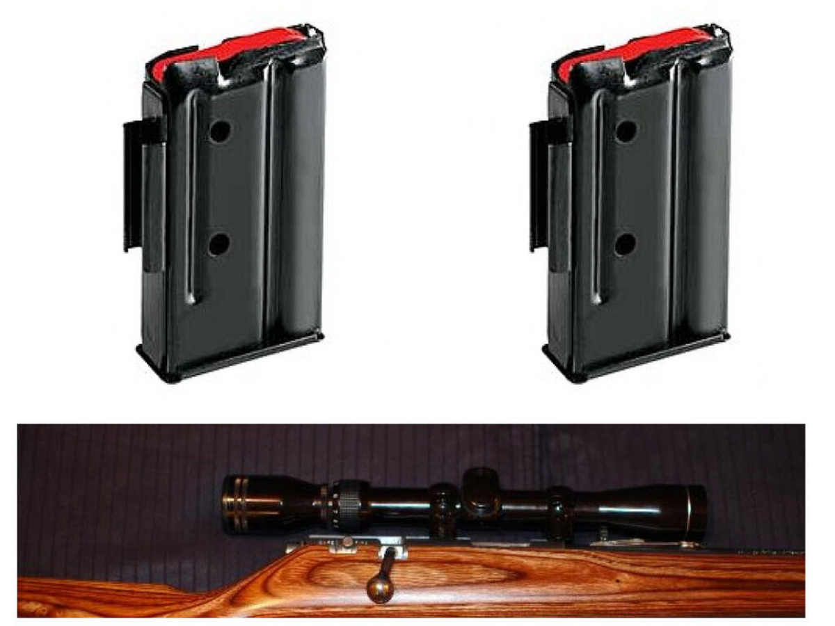 Marlin 2-Pack 22 WMR .22 BLUE Mag Magazines Magazine 7rd Rifle Mags .22 ...