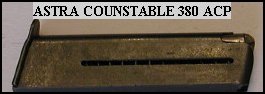 Vintage Astra Constable 380 Acp Magazine For Sale at GunAuction.com ...