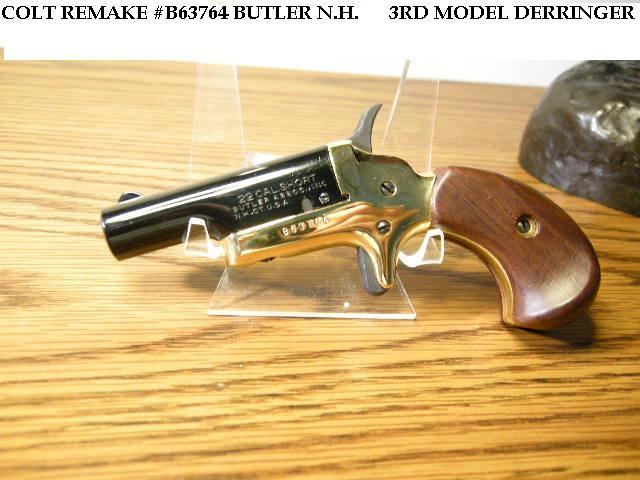Colt Butler Later Derringer .22 Caliber/Mint No Box For Sale at ...