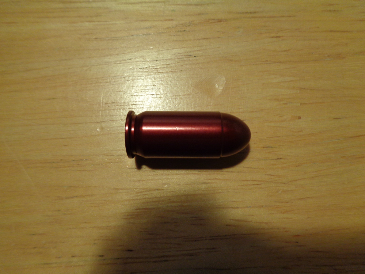 A-ZOOM 45 ACP Action Proving Dummy Round, Snap Cap 17182306 ...