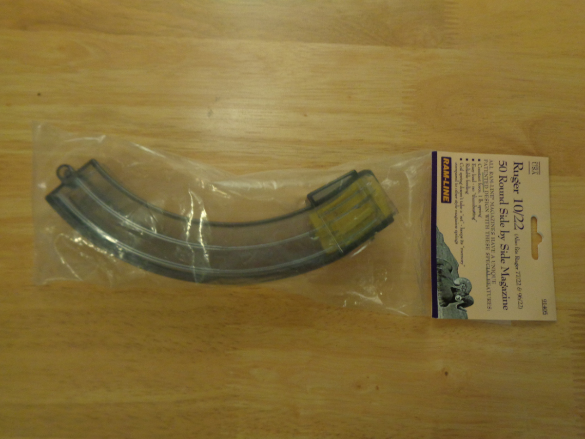 Ram-Line Side by Side Magazine Ruger 10/22 22 Long Rifle 50-Round ...