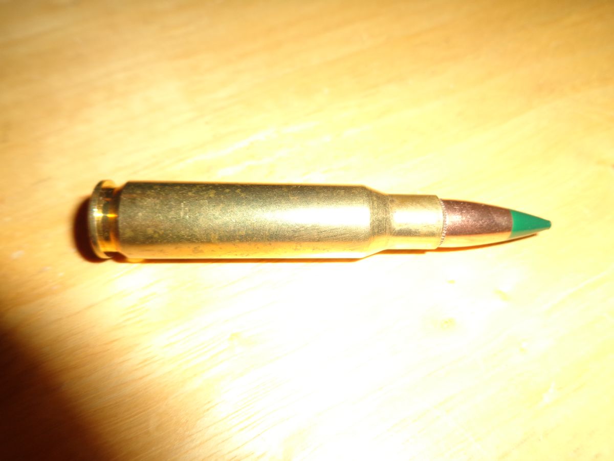7.62NATO/308 Win 147 grain Full Metal Jacket Green Tipped Tracer ammo ...