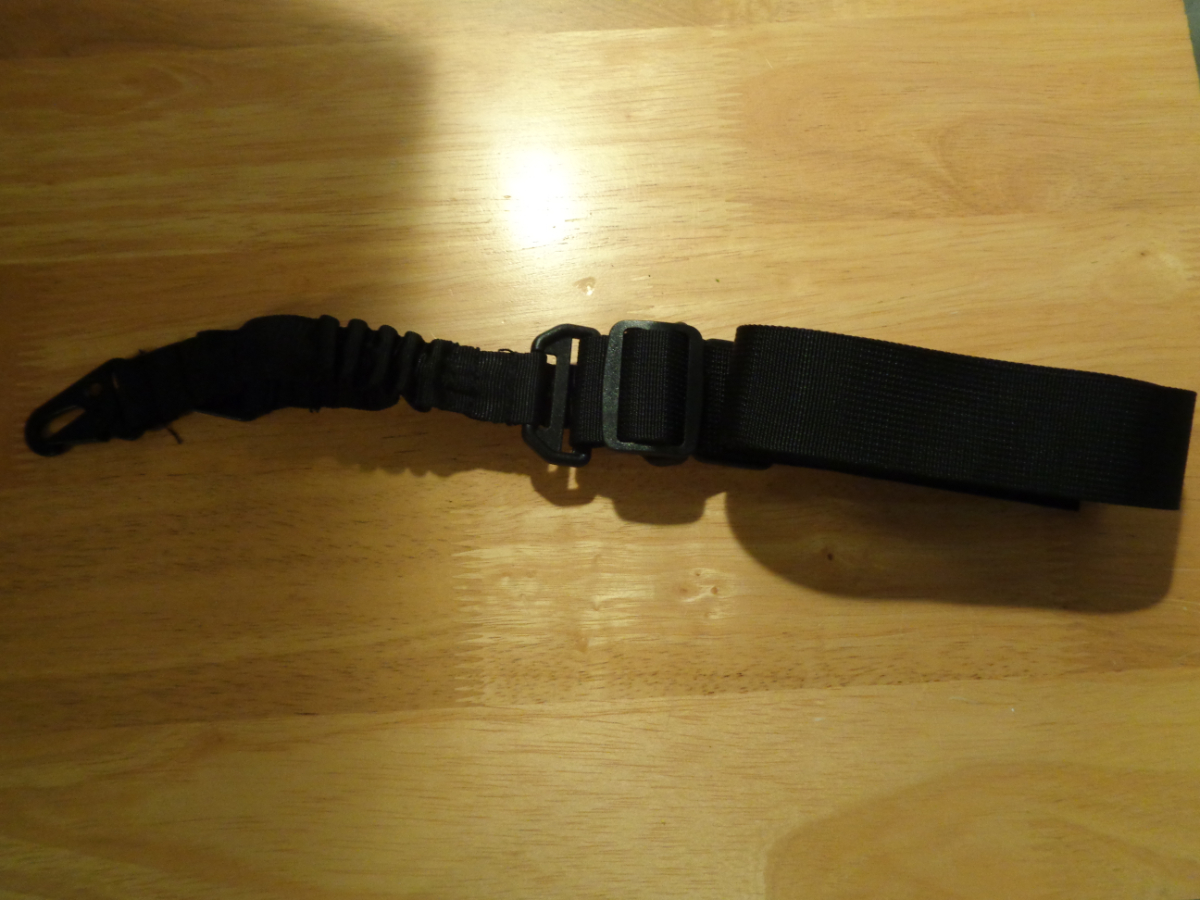 Black Two Point Ambi Tactical Gun Sling, Quick Adjust with HK Hooks ...