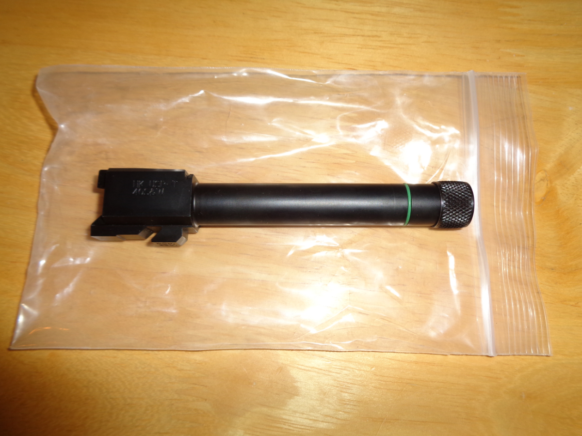 Heckler & Koch NEW- 40 S&W threaded barrel for H&K USP Tactical Pistol ...