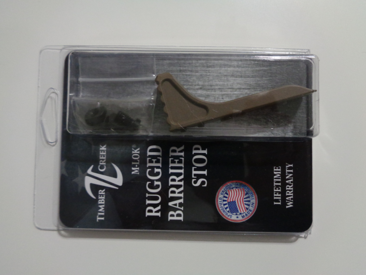 Timber Creek Outdoors M-LOK Rugged Barrier Stop - Flat Dark Earth ...