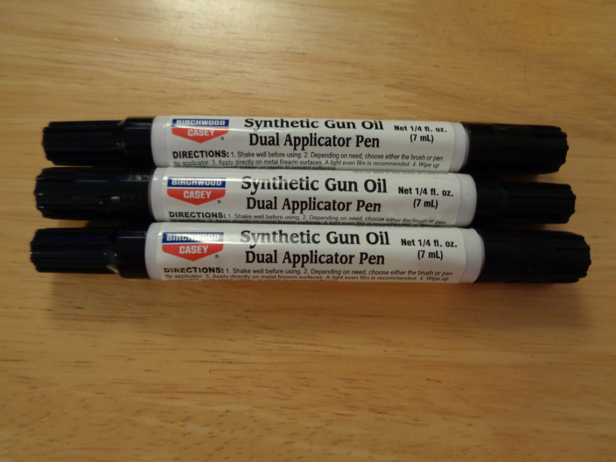 Birchwood Casey Synthetic Gun Oil Dual End Applicator Pen 17372893 ...