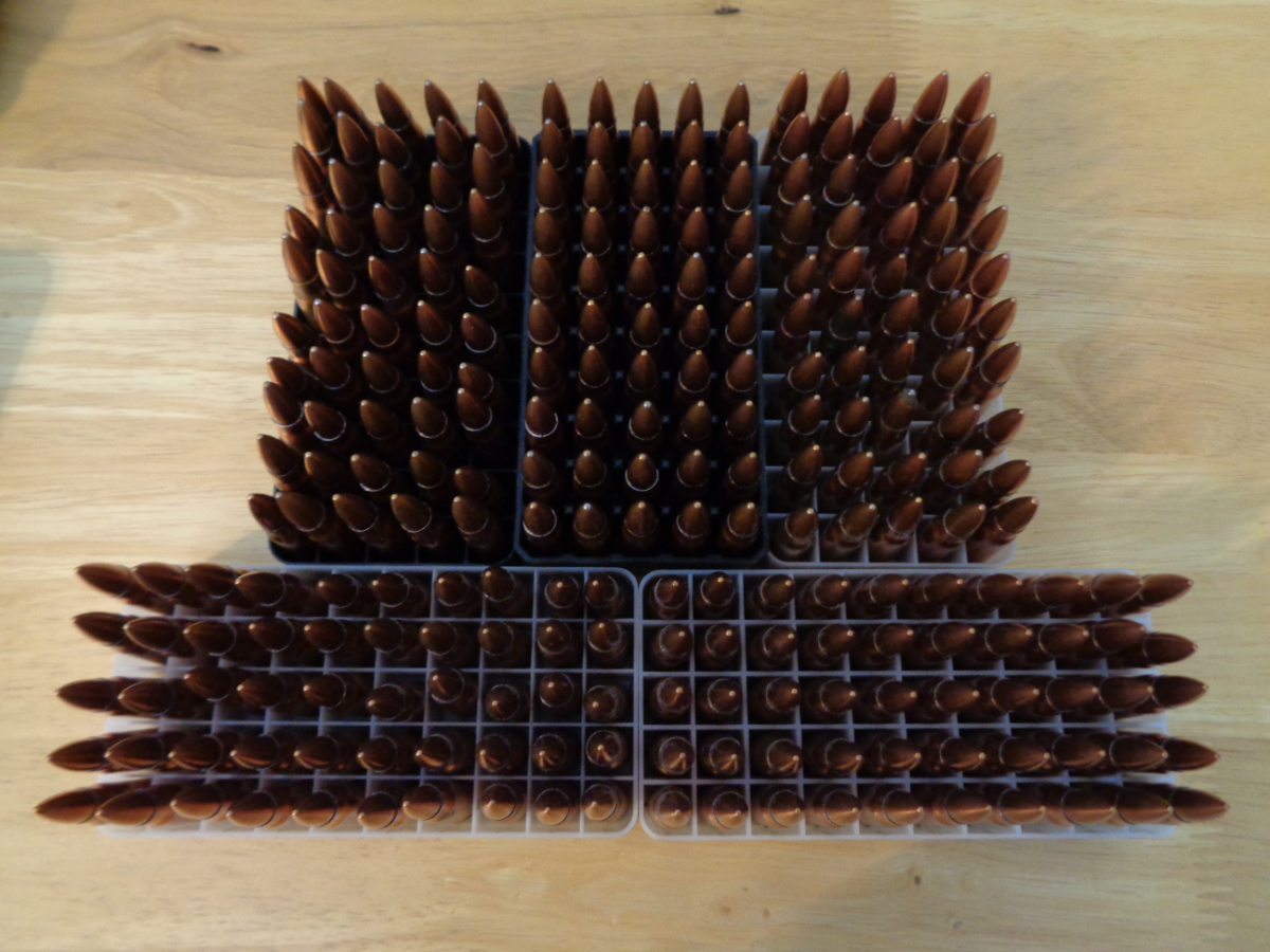 China 50 round sets of 7.62x39 Chinese issued steel core AP Ammo ...