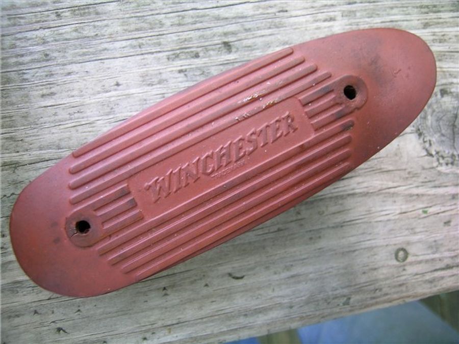 Vintage Winchester Original Red Shotgun Recoil Pad For Sale at ...
