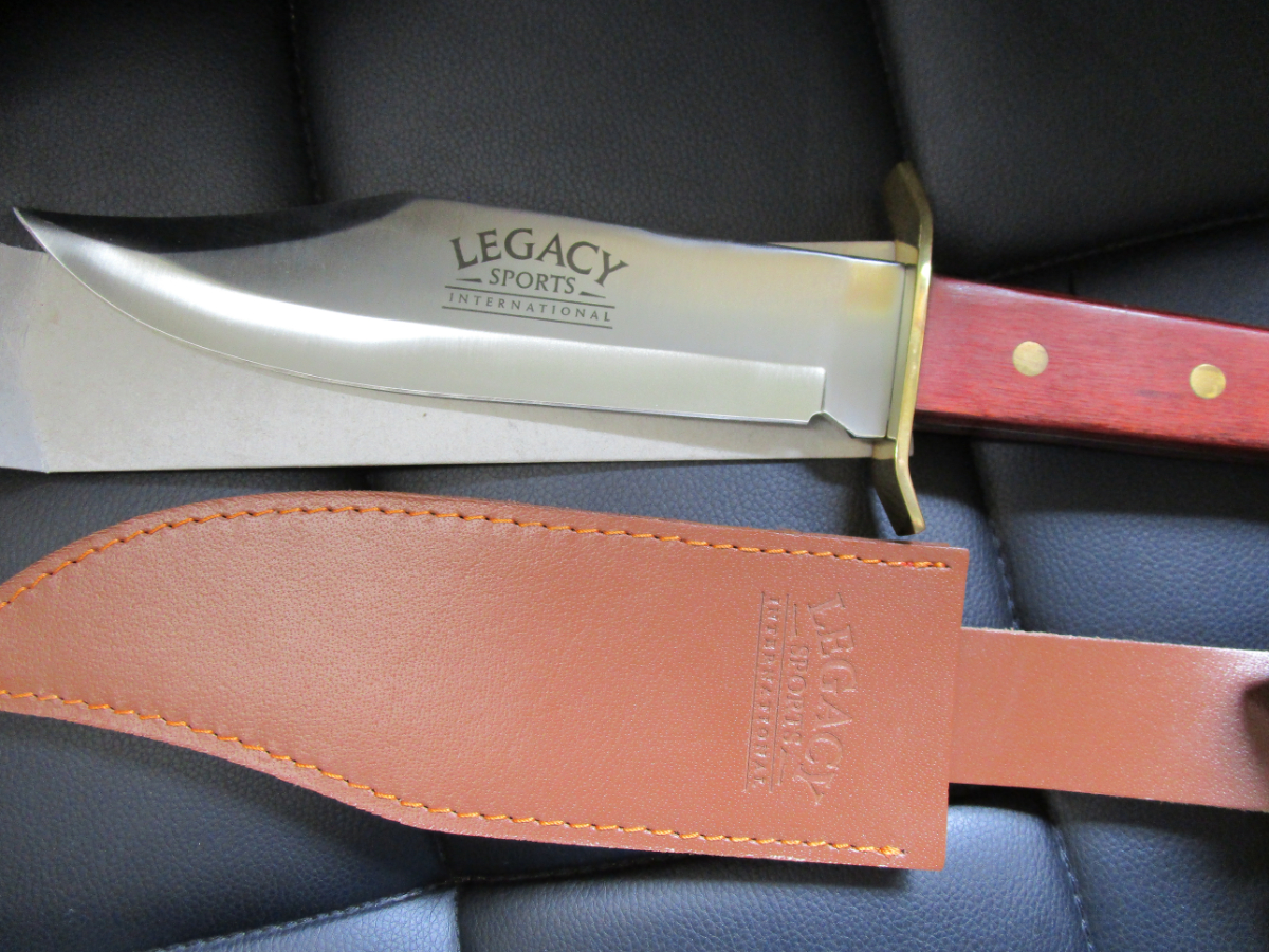 Viking Armament New Legacy Sports Fixed Blade 8 3/4" Blade with Sheath ...