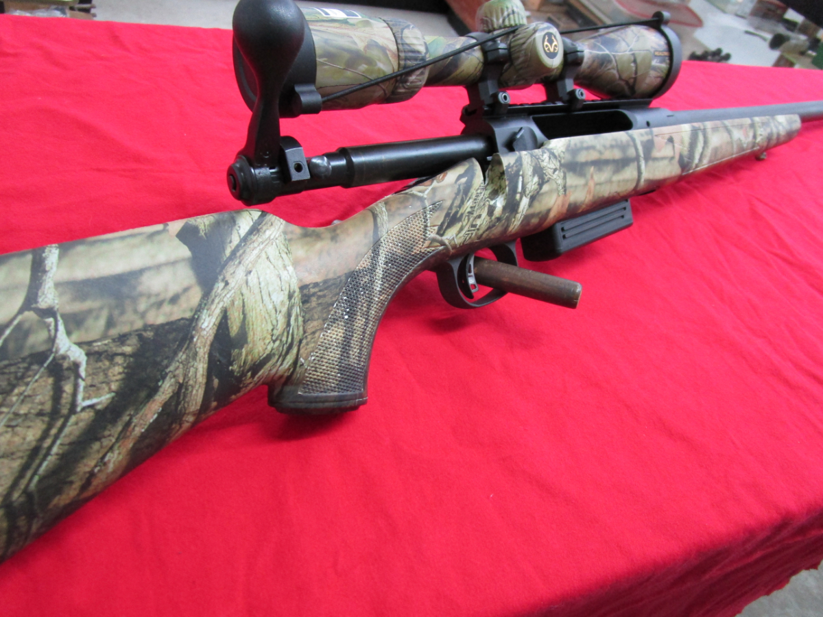Savage Model 220 Shotgun 20 Gauge in Mossy Oak Camo, with Scope ...