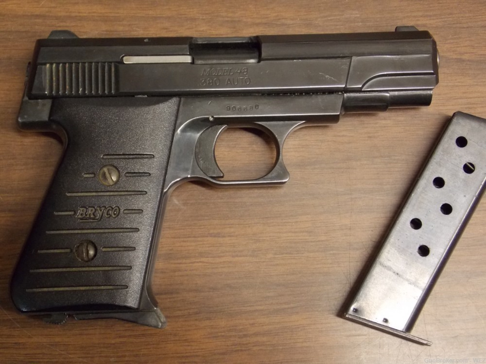 Jennings/Bryco Bryco / Jennings Model 48 380ACP Two Magazines Ships in ...