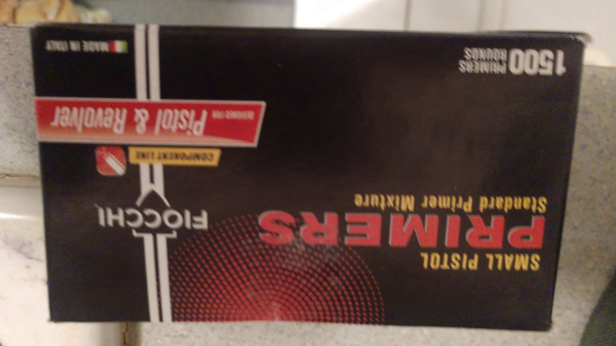 FIOCCHI Small Pistol Primers - 1500 Count 9mm Luger 17243629 ...