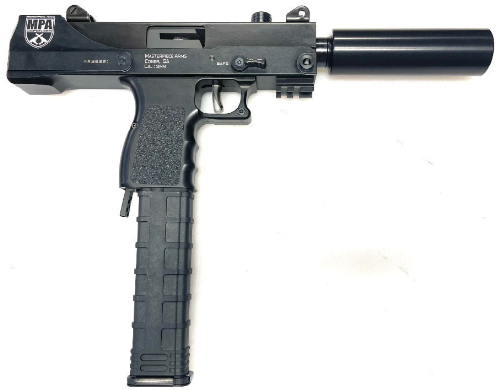 MasterPiece Arms MPA Defender MPA30T 9mm pistol. NIB. 1 Mag 9mm Luger ...