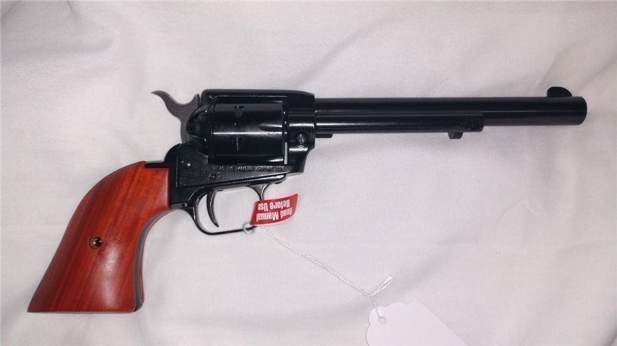 Heritage Arms Rough Rider Revolver - .22 LR Caliber, 6.5" Blued With ...
