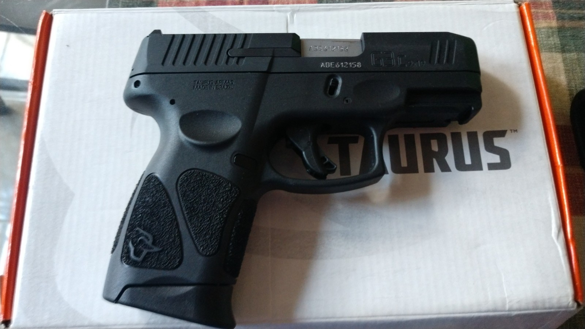 Taurus G3c 9mm Semi-Auto 3" Barrel New 3 - 12 Rd Mags 9mm Luger ...