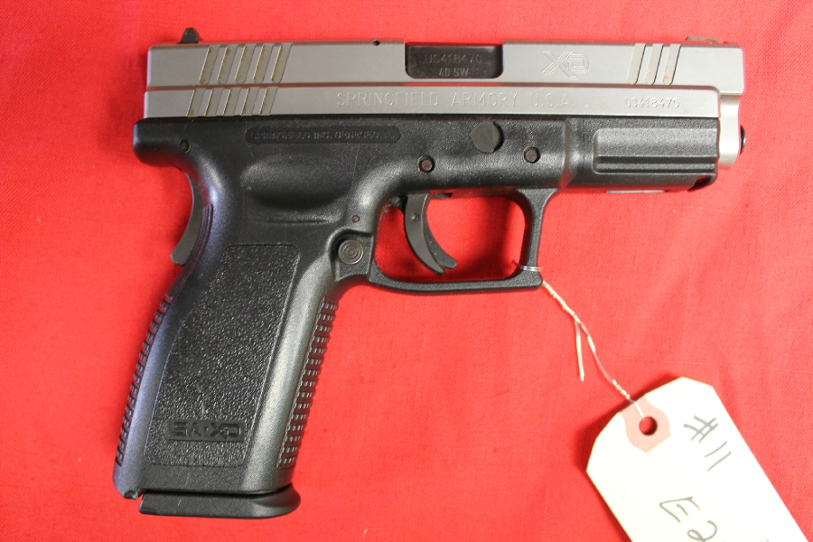 Springfield Armory Model Xd-40 Stainless .40 S&W For Sale at GunAuction ...