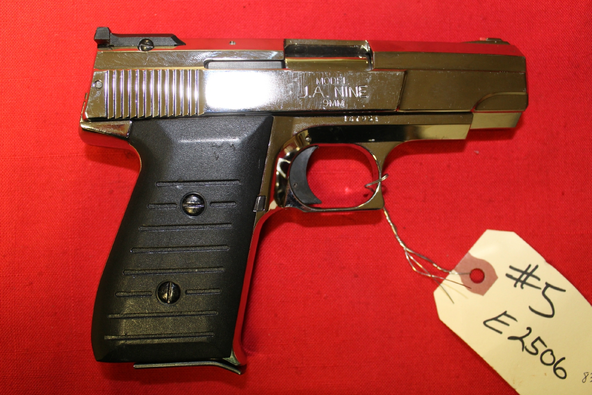 Jimenez Arms Model J.A.Nine Chrome 9mm Luger For Sale at GunAuction.com ...