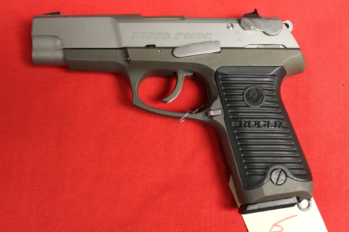 Ruger Model P91dc Stainless .40 S&W For Sale at GunAuction.com - 14915254