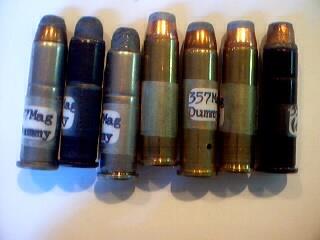357 Magnum Dummy Collection (7) .357 Magnum 13502111 - GunAuction.com