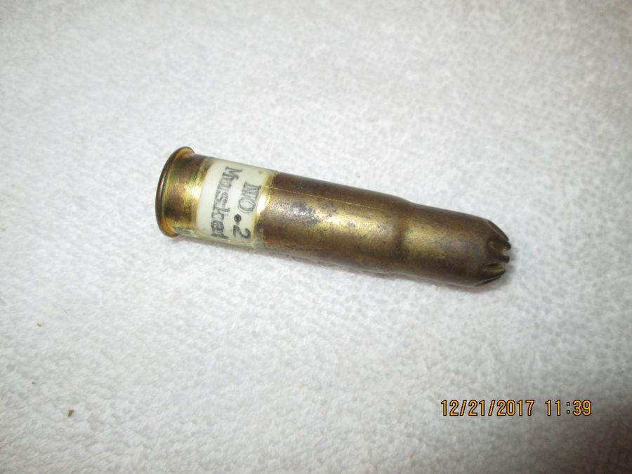 NO 2 Musket Blank C/F Round - PRICE LOWERED 13505782 - GunAuction.com