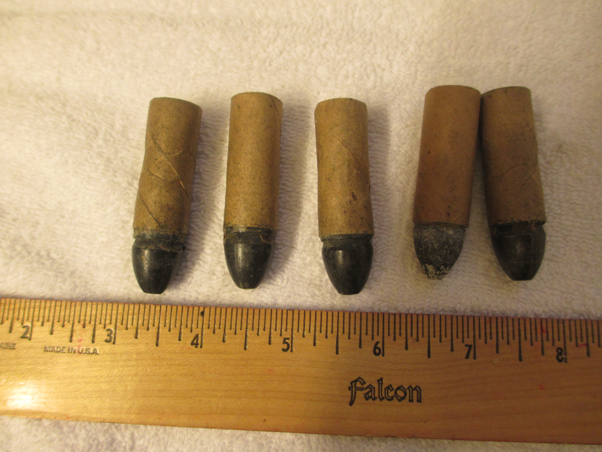 STI Guns FIVE ROUNDS OF COMBUBLE AMMO .58 Caliber Ball 16924552 ...