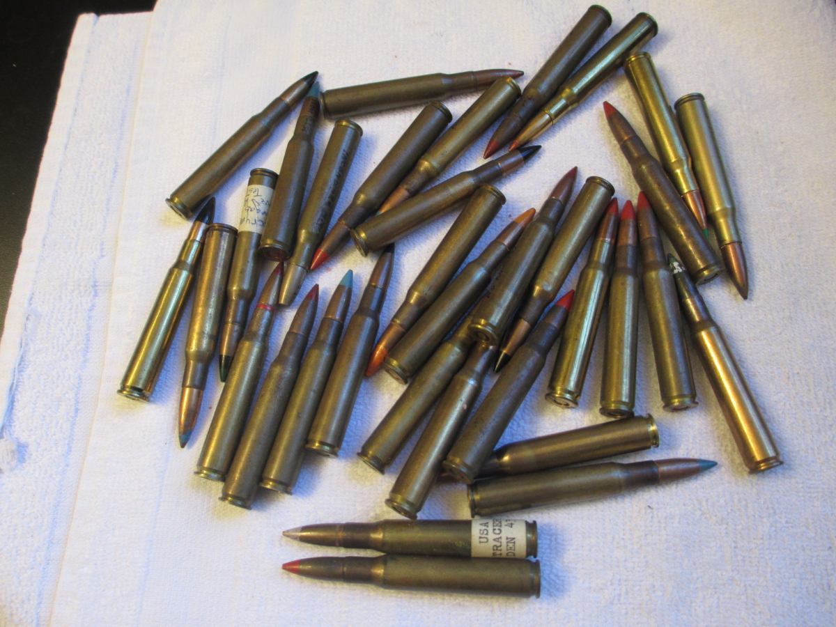 COLLECTOR`S LOT OF 34 ROUNDS - SPECIAL PURPOSE - .30-06 Springfield ...