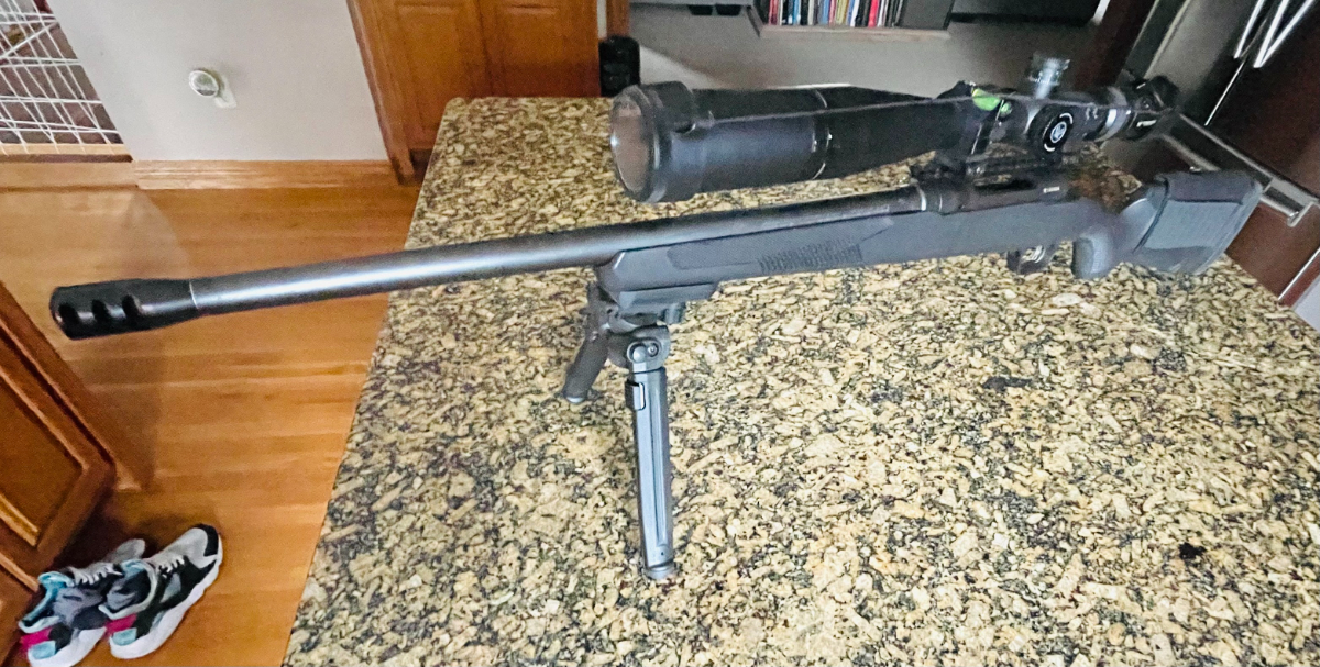 Savage Model 110 SA, Black Composite, Vortex Viper Gen2 W/Ext. Rings ...