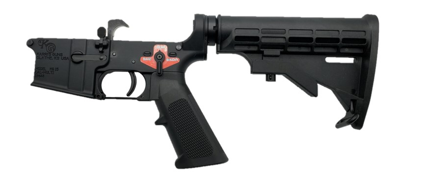 KG Classic AR15 6 Position Complete Lower With Installed Franklin ...